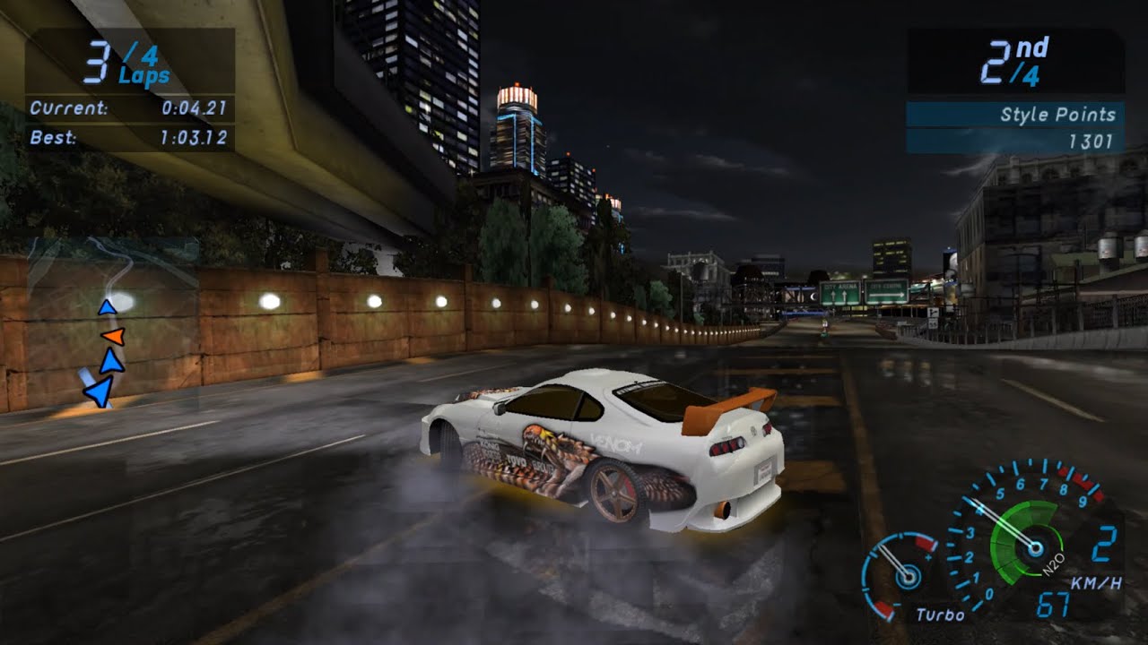 NFS Underground Definitive Edition Part 20 | Hard Difficulty | Manual ...