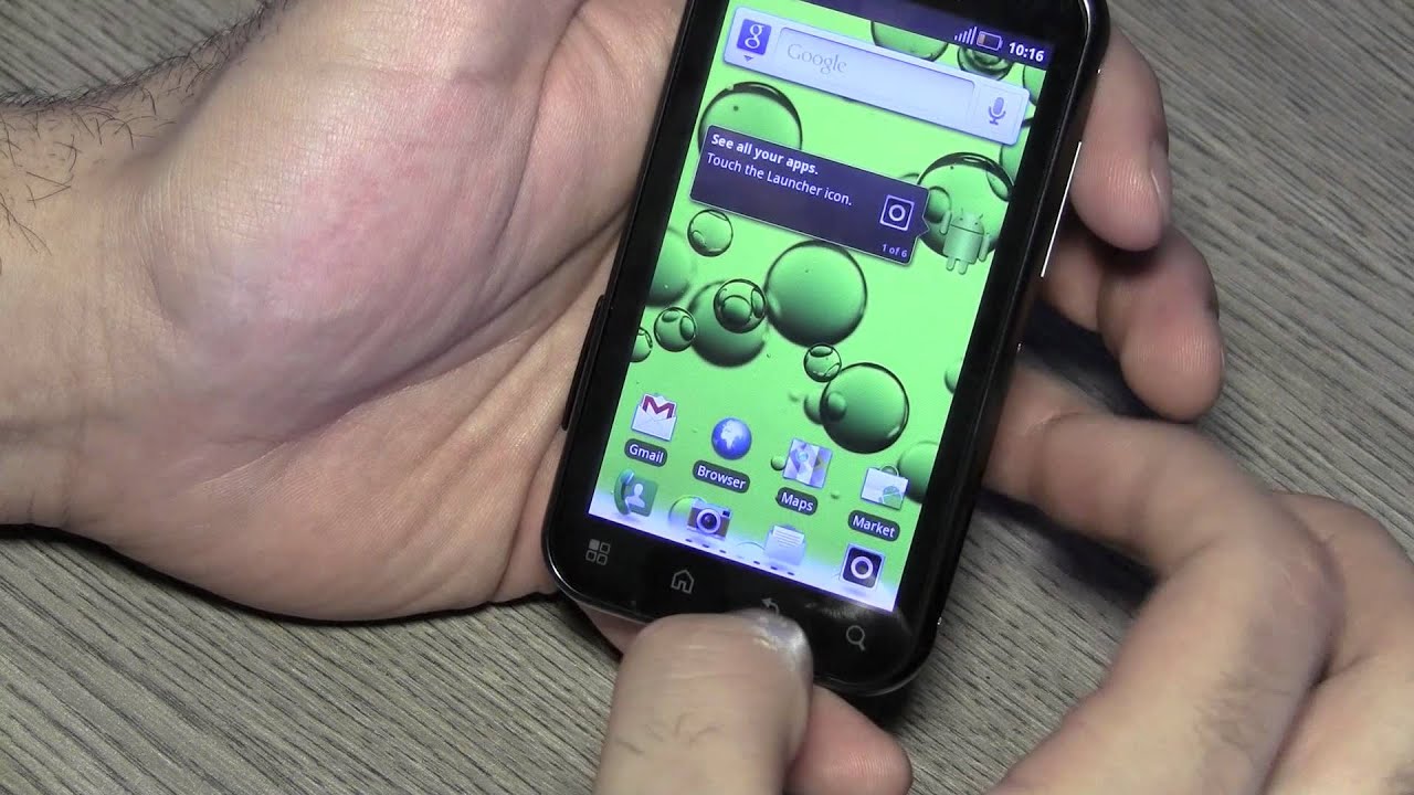 Motorola Defy + Plus Unboxing Hands On - YouTube