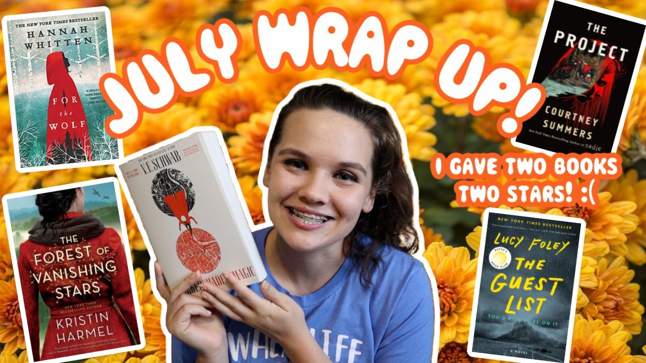I read 7 books in July! 📚 | July Reading Wrap Up | Books I Read in July ...