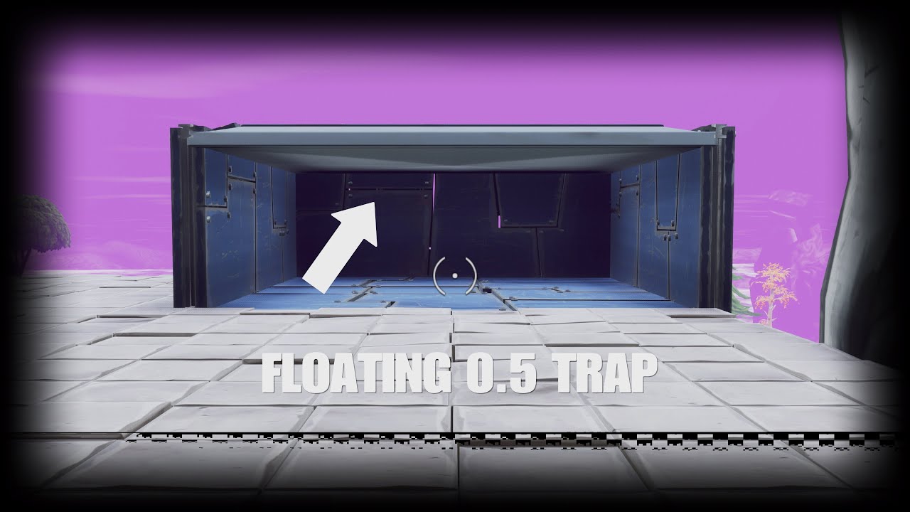 How to Make a 0.5 Floating trap in Fortnite STW - YouTube