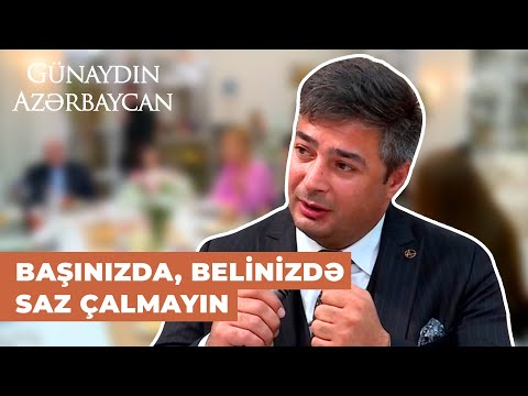 Günaydın Azərbaycan | Roman Azaflı saz sənətindən danışdı | Saz sinədə çalınmalıdır