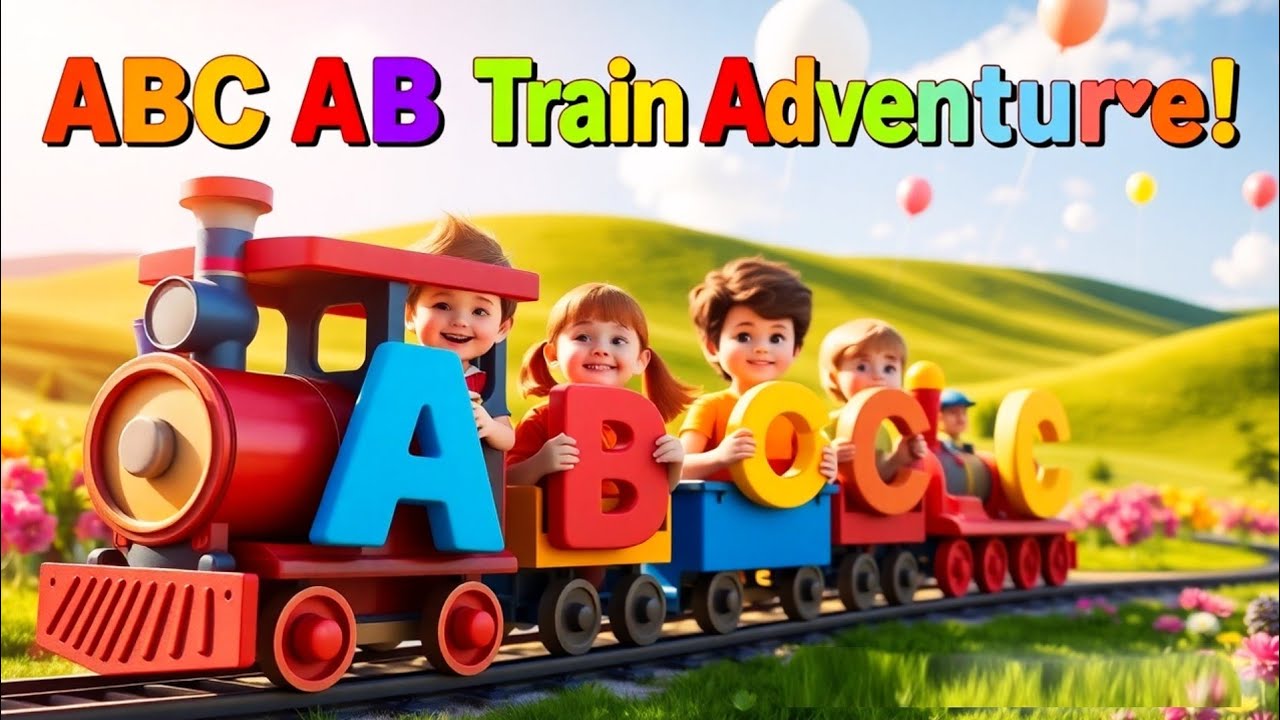ABC Toy Train Adventure | Fun Alphabet Song for Kids I Alphabet Train ...