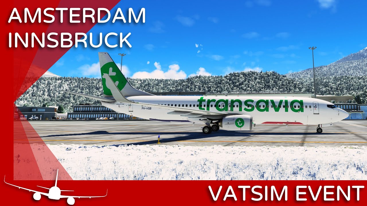 VATSIM EVENT: Amsterdam naar Innsbruck met een nieuwe co-piloot ...