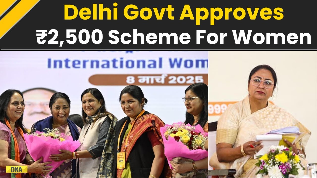 Delhi News: Delhi CM Rekha Gupta-Led Cabinet Approves ₹2,500 Monthly ...