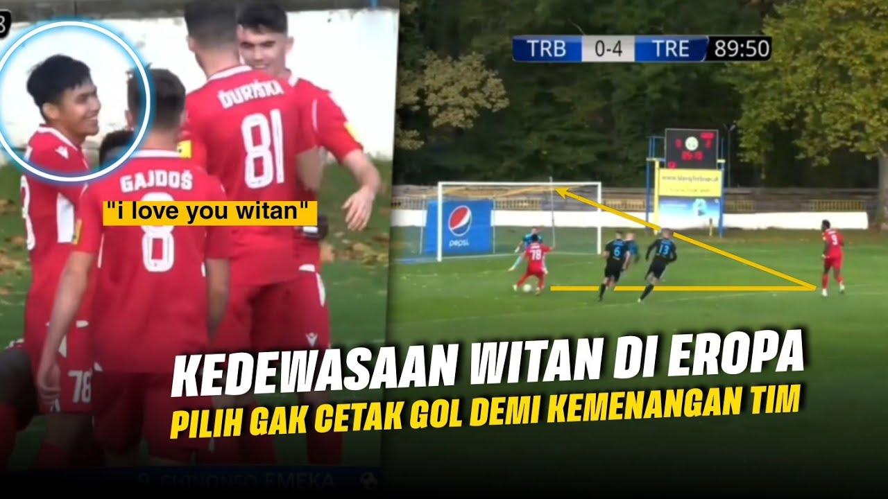 SELURUH PEMAIN MENCINTAINYA ️Cara Striker AS Trencin Berterima Kasih ...
