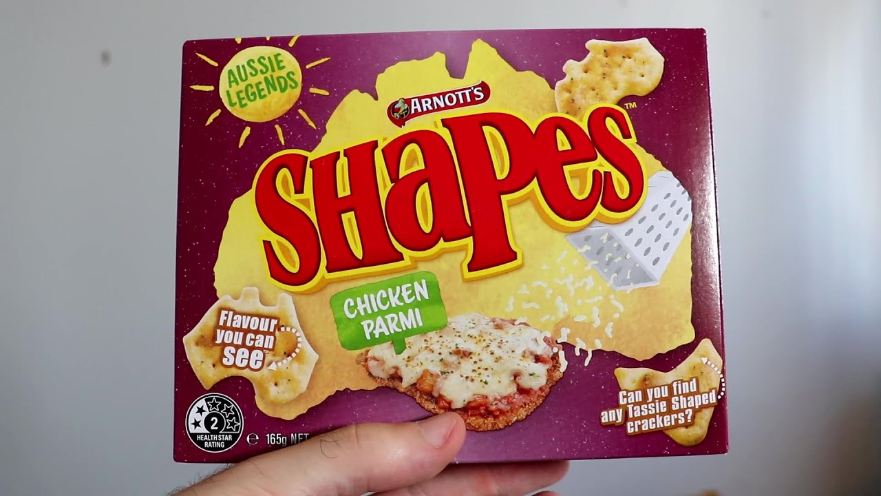 Shapes Chicken Parma Review - YouTube