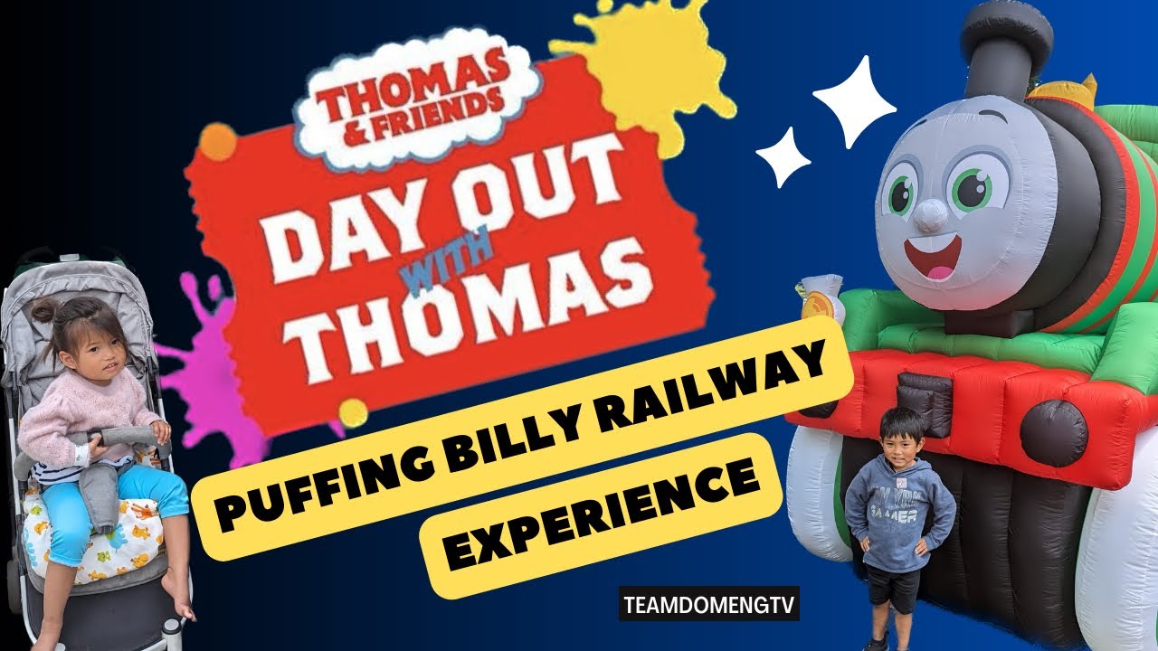 Day out with Thomas at Puffing Billy Railway | TeamDomengTV | October ...