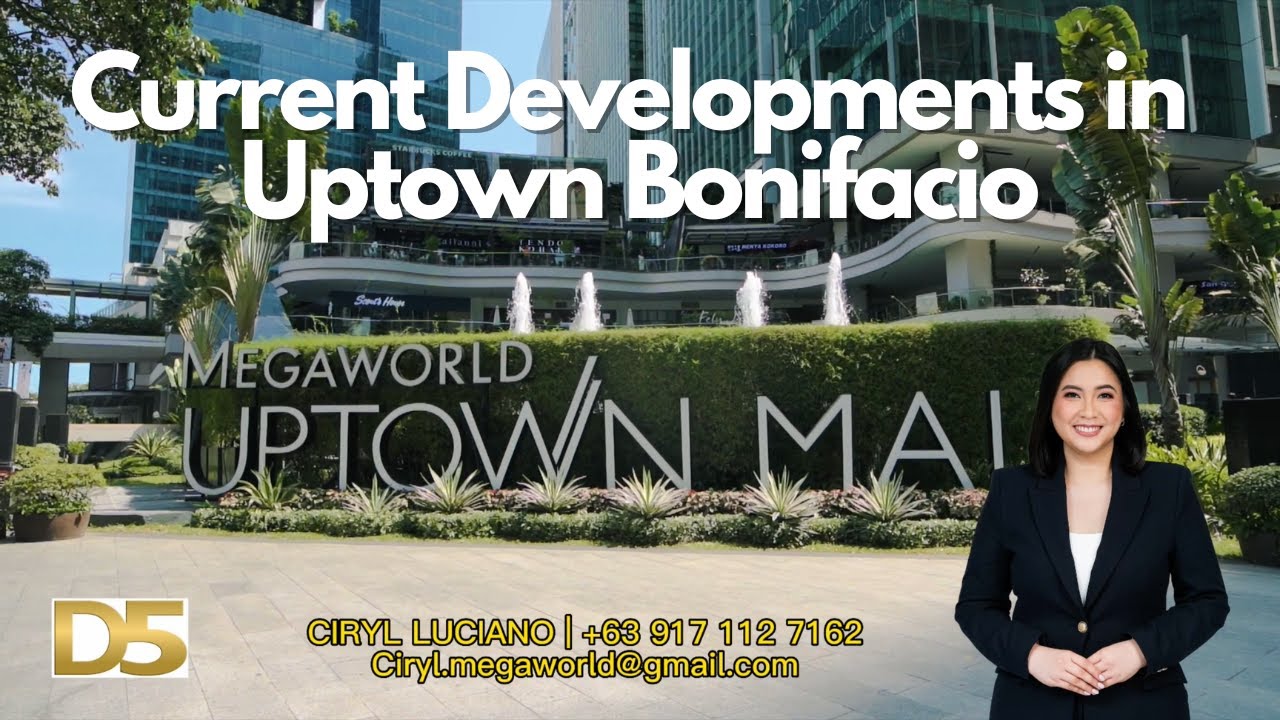 Current developments in UPTOWN BONIFACIO as of March 2025 🏙️ - YouTube