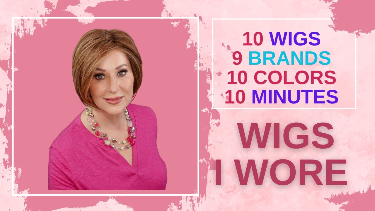 WIGS I WORE | MAY 2024 | HUGE wig SHOWCASE | 10 DIFFERENT Wigs | 10 ...