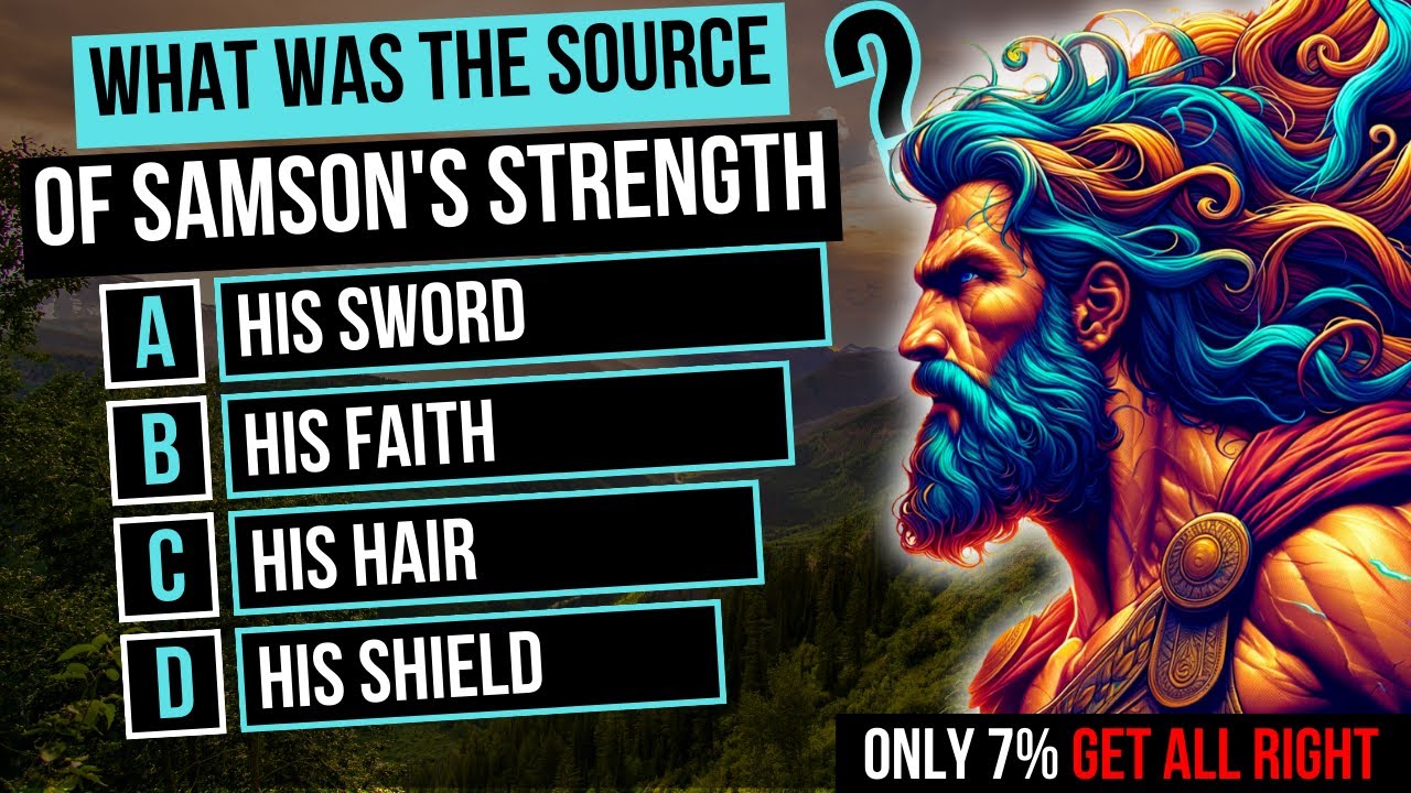 19 questions about Samson - "Superhero" in the Bible - Bible Brain ...