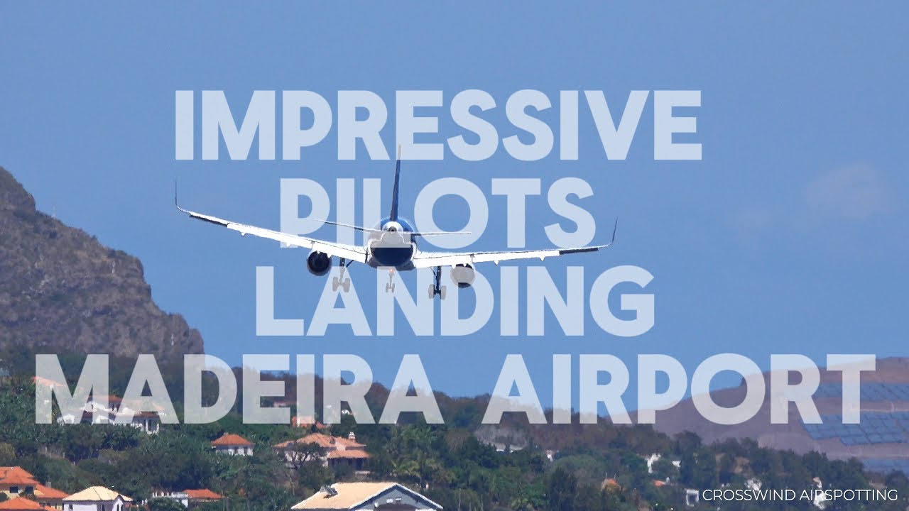 THIS PILOTS ARE AMAZING LANDING IN MADEIRA AIRPORT - YouTube