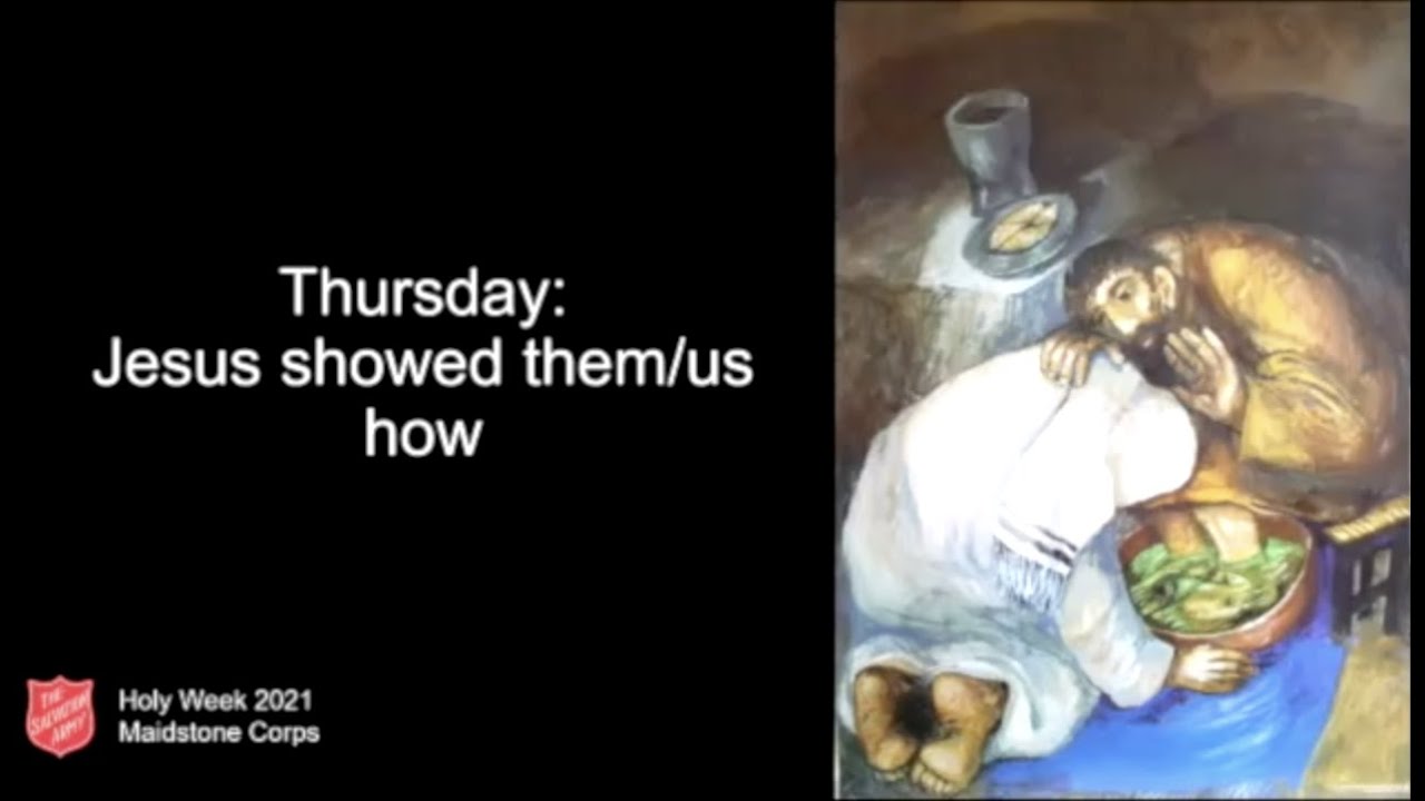 2021 04 01 Holy Week Thursday Reflections - YouTube