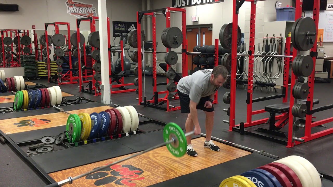 Landmine Bent-over Side Row - YouTube