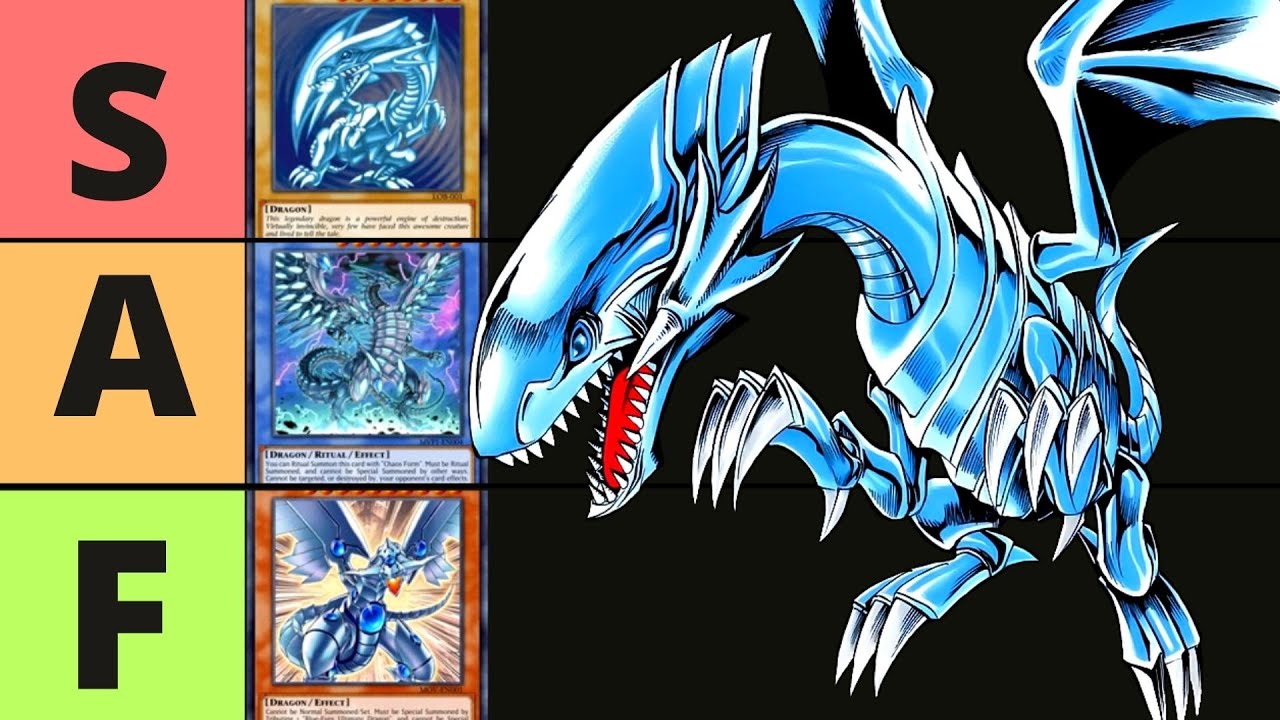 Blue Eyes Player Ranks Every Blue Eyes Card Yugioh - YouTube