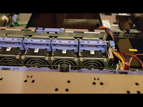 IBM X3620 M3 Server startup without Fan sensors - YouTube