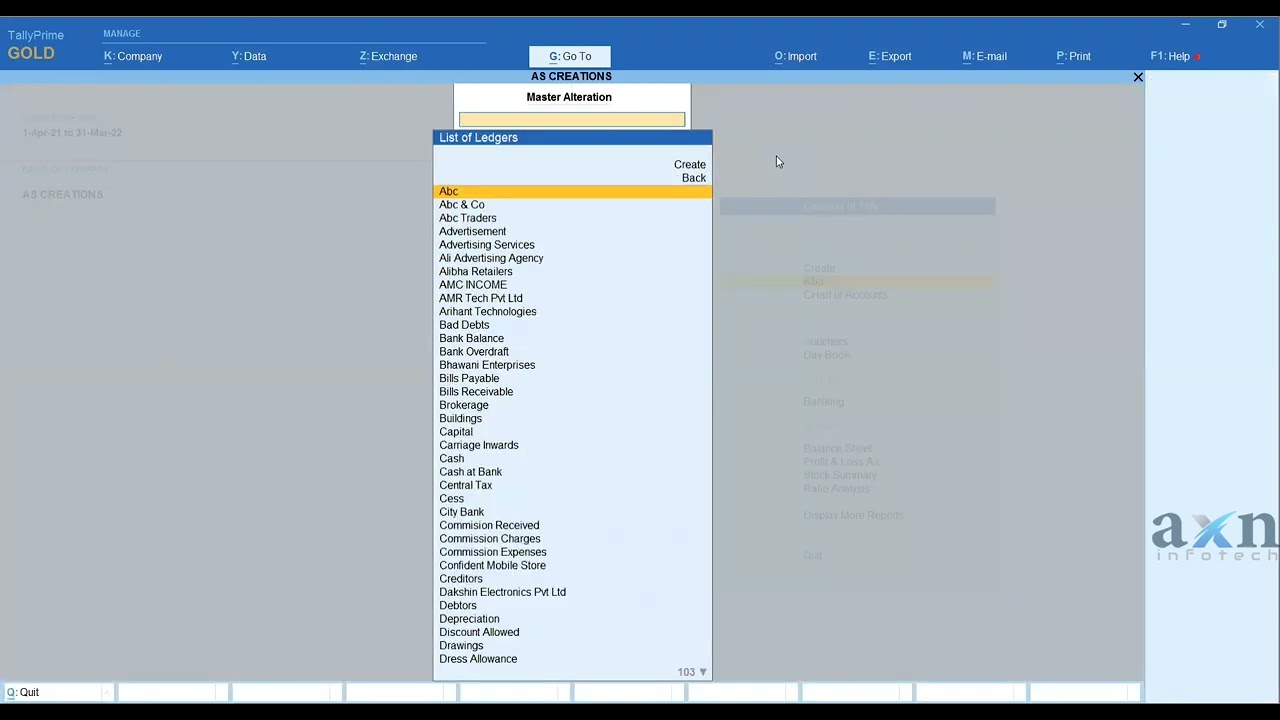 Maintaining Multiple Address For Companies Ledgers Tally Prime Maintaining Multiple Address For Companies Ledgers Tally Prime