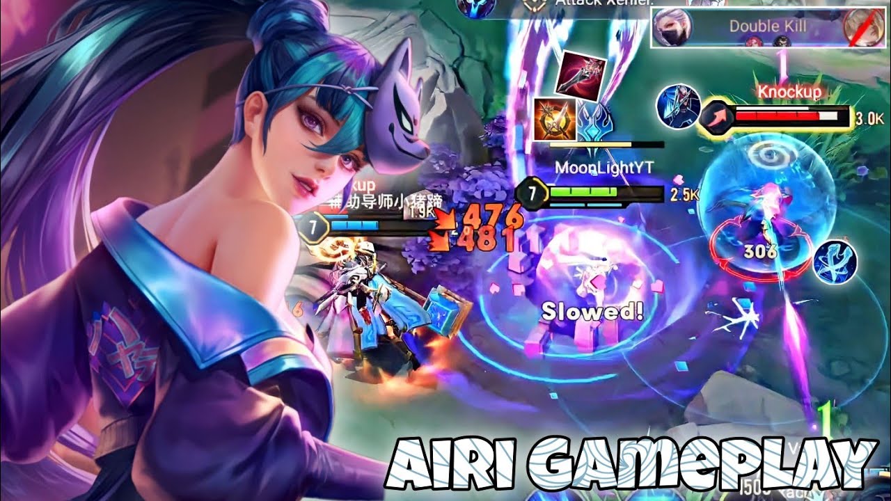 Airi Jungle Pro Gameplay | Hard Carry | Arena of Valor Liên Quân mobile CoT - YouTube