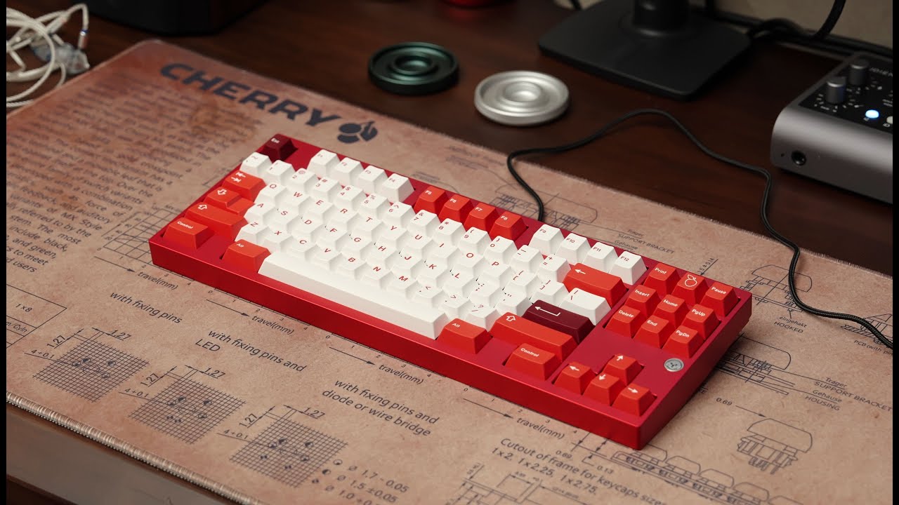 Yujin TKL Sound Test with MX Blacks｜GMK Lychee｜Alu plate - YouTube