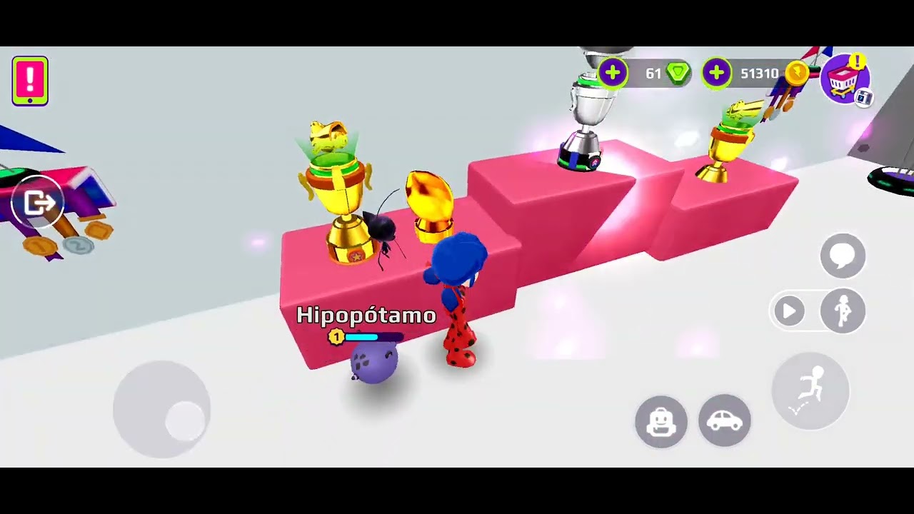 Un Elefante Humanoida En Ice Skating Con Lady Bug y Plagg Miraculous Pk ...