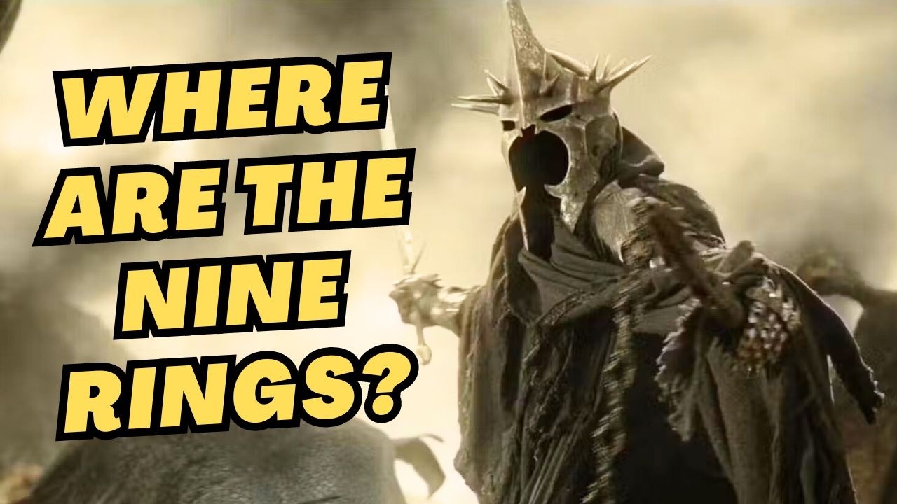 Where The Nine Rings For Men Are During The Lord Of The Rings - YouTube