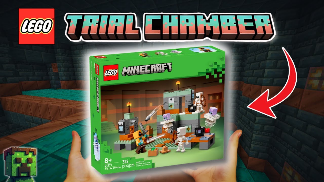 *NEW* Lego Minecraft 21271 | The Trial Chamber 2025 - YouTube