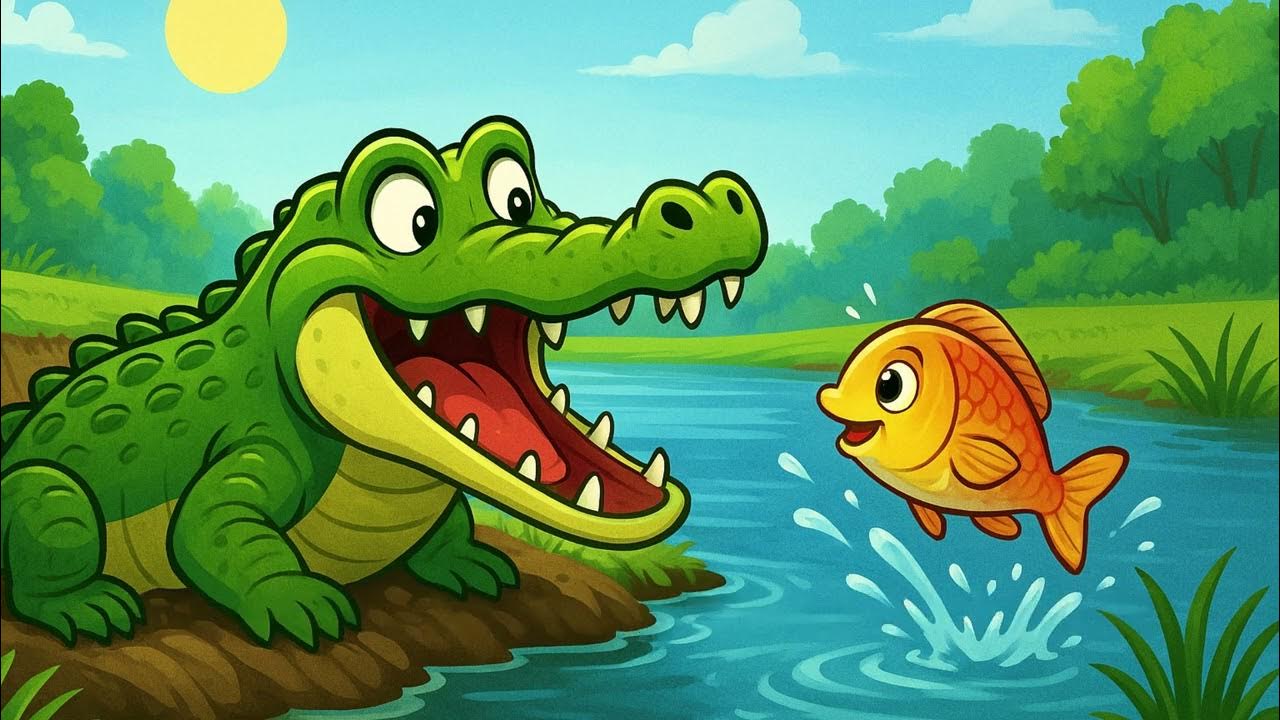 The Brave Fish Who Taught a Crocodile a Lesson | A Heartwarming Animal ...