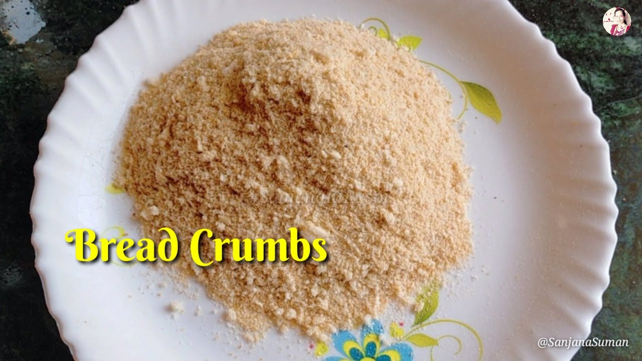 Home Made Bread Crumbs at Home By Sanjana Suman - YouTube