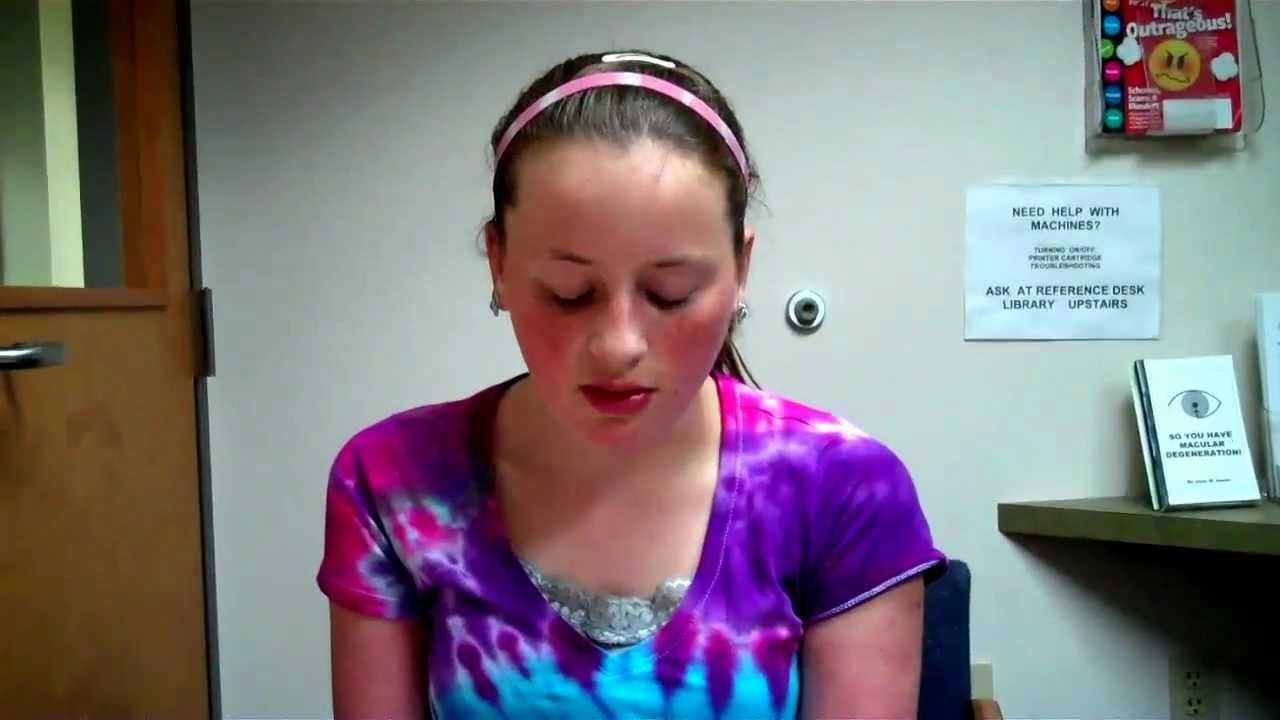 Teen Short Story Contest 2012: Julia Batson - YouTube