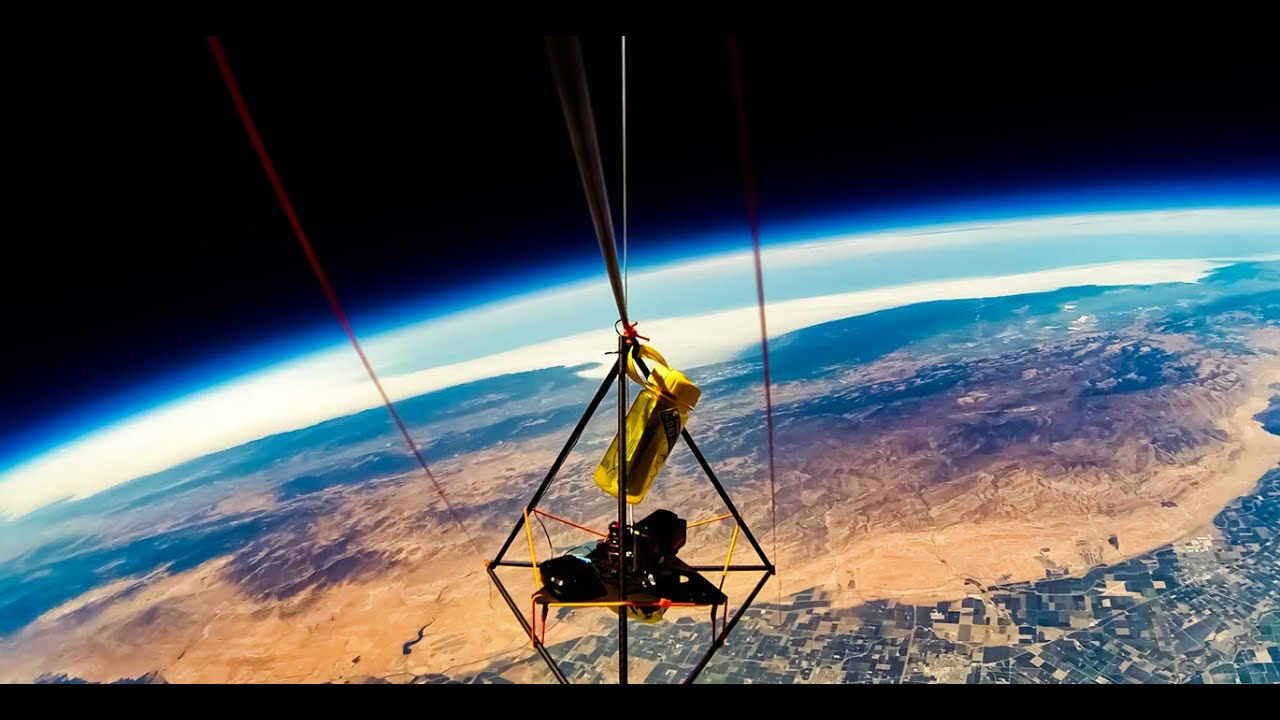 High-Altitude Balloon Flight in 3rd Person POV! | Bellarmine Aerospace ...