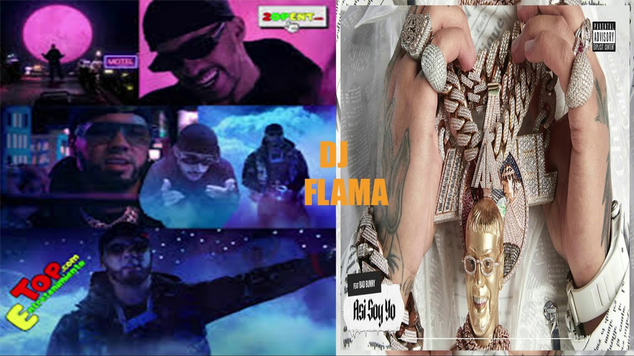 ASI SOY YO VS HASTA QUE DIOS DIGA BAD BUNNY Y ANUEL/ DJ FLAMA - YouTube