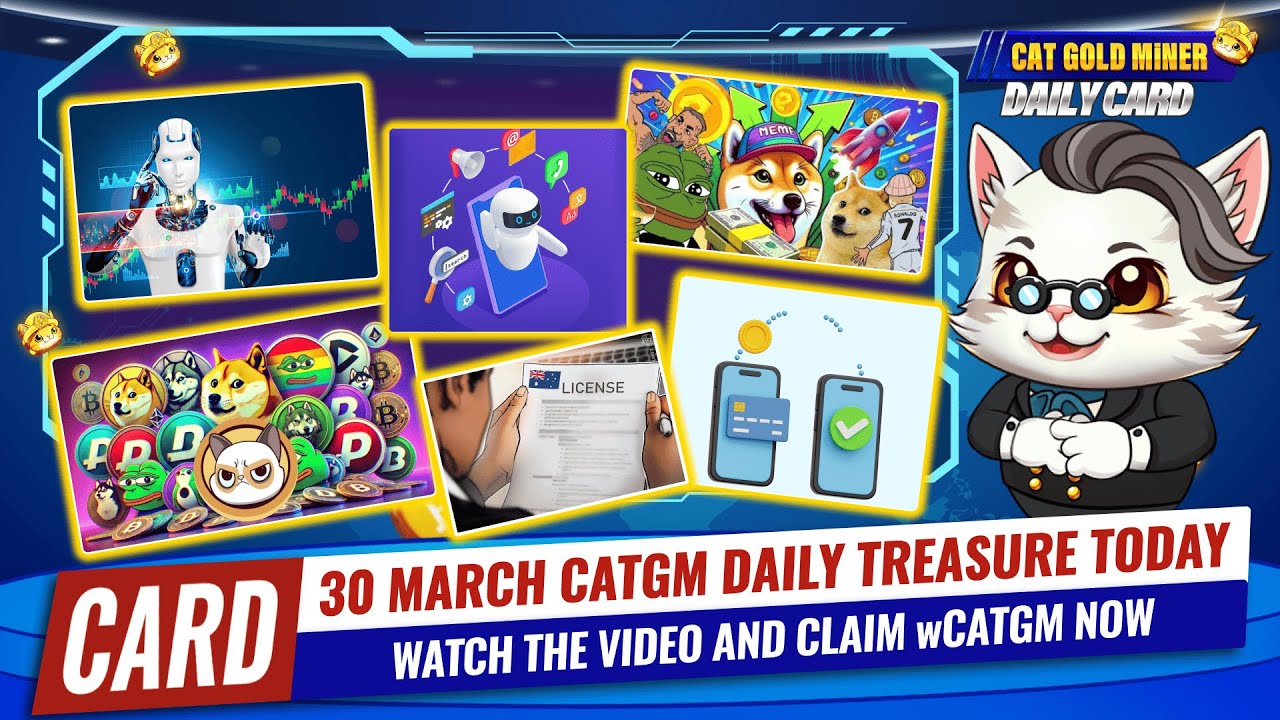 30 March CATGM Daily Treasure Today⚡️CAT GOLD MINER OFFICIAL - YouTube