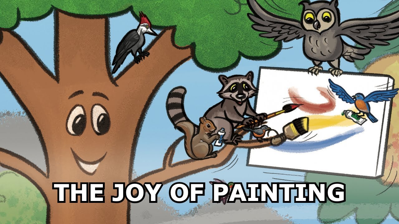 The Happy Little Tree™ | Discover the Joy of Painting - YouTube