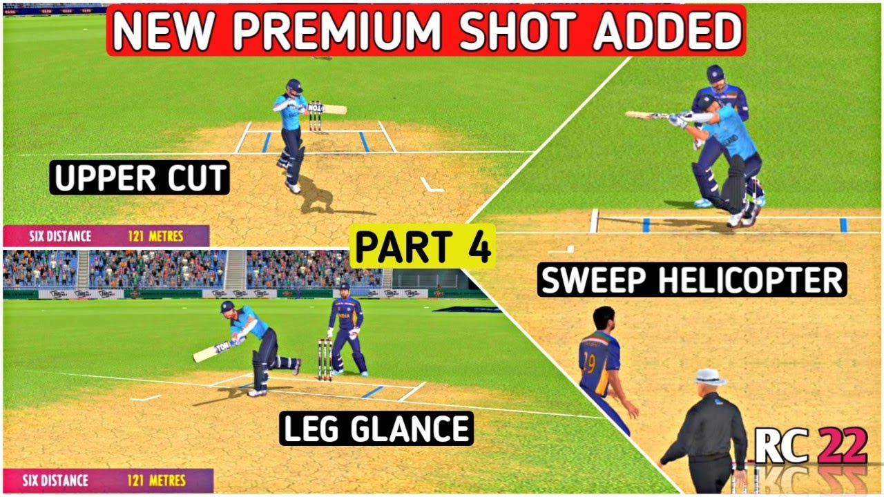 RC 22 New Premium Shot 🔥🤯🏏||Real Cricket™ 22 New Update Launch On Play ...