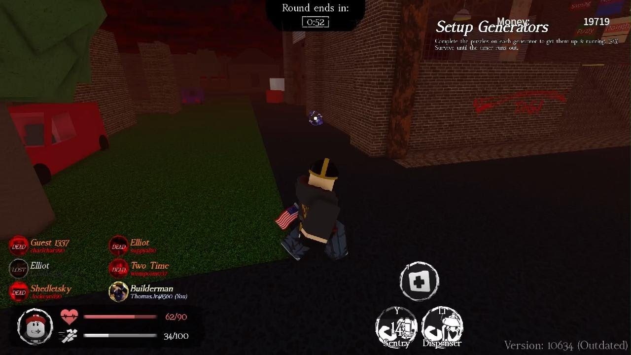 Builderman vs vanity Slasher - YouTube