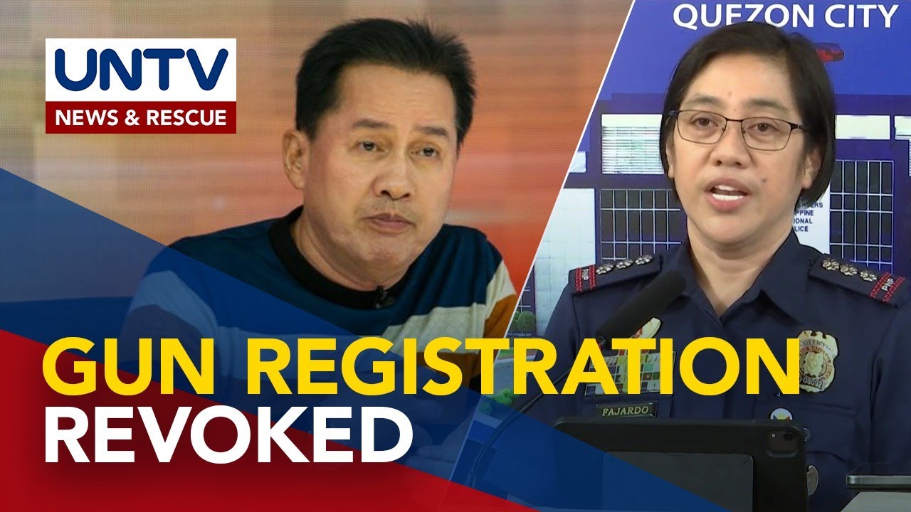 PNP revokes Apollo Quiboloy’s firearms registration - YouTube