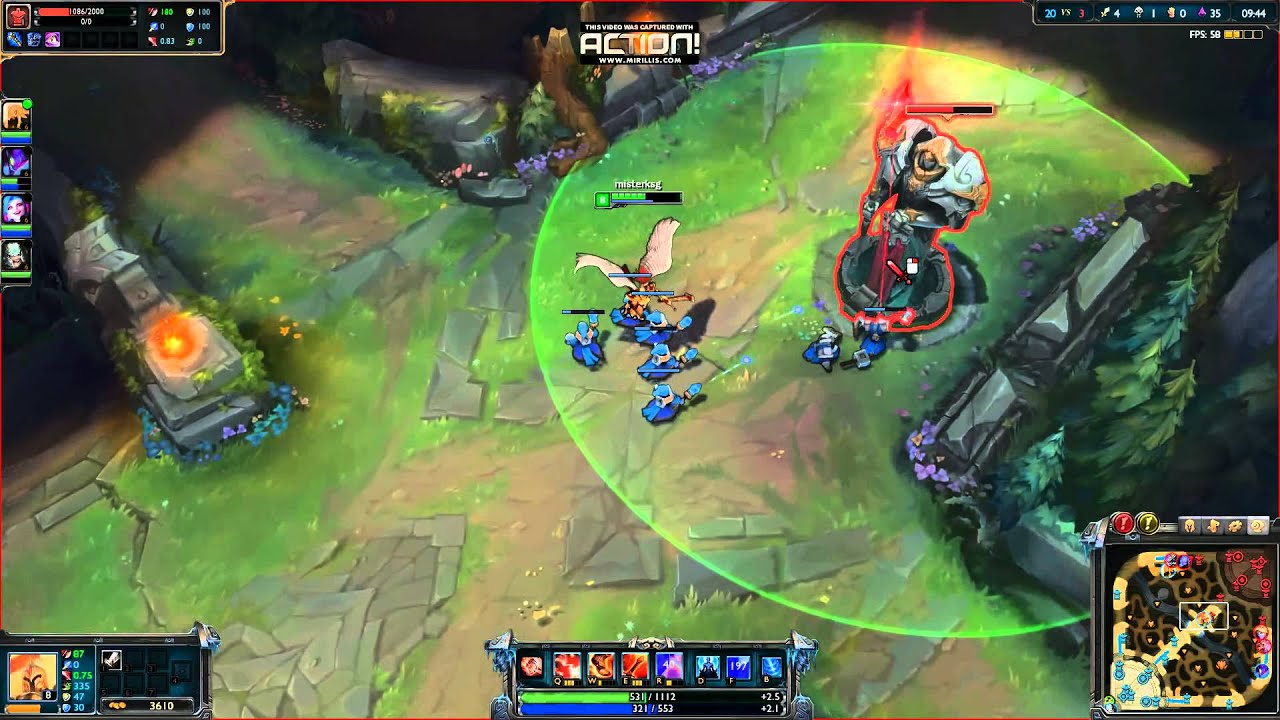 League of Legends gameplay (alienware x51) i3 (1/2) - YouTube