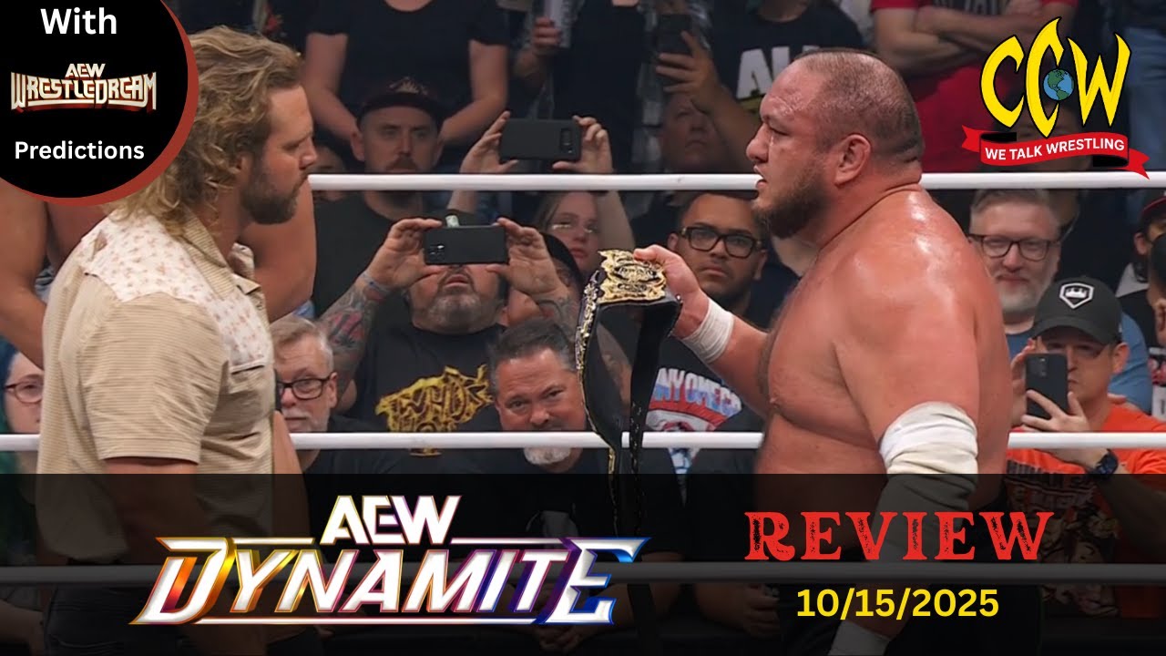 AEW DYNAMITE (10/15/25) REVIEW! (Podcast format) - YouTube