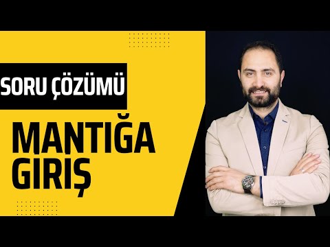 Mantığa Giriş Soru Çözümü( Miray Yayınları ve 3 Adım Felsefe Grubu)