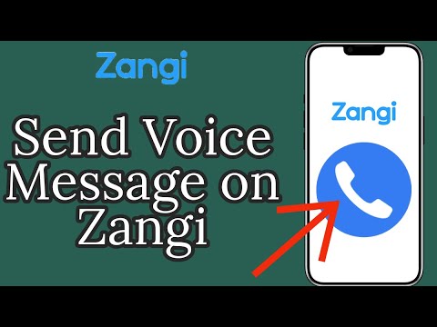 How to Send a Voice Message on Zangi | Easy Tutorial - YouTube