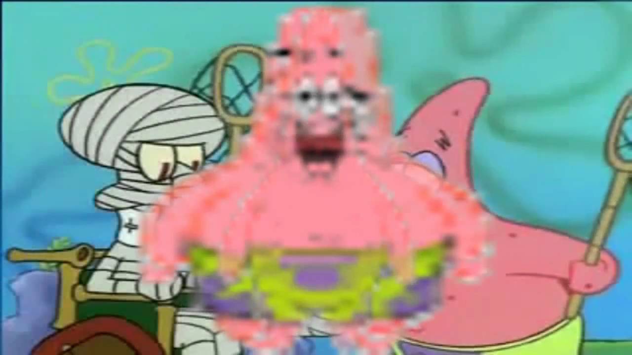 Patrick Gets Sand in His Firm Grasp - YouTube