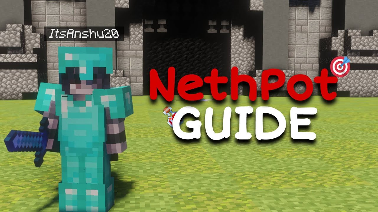 Netherite Pot PVP Guide for Minecraft Beginner - YouTube