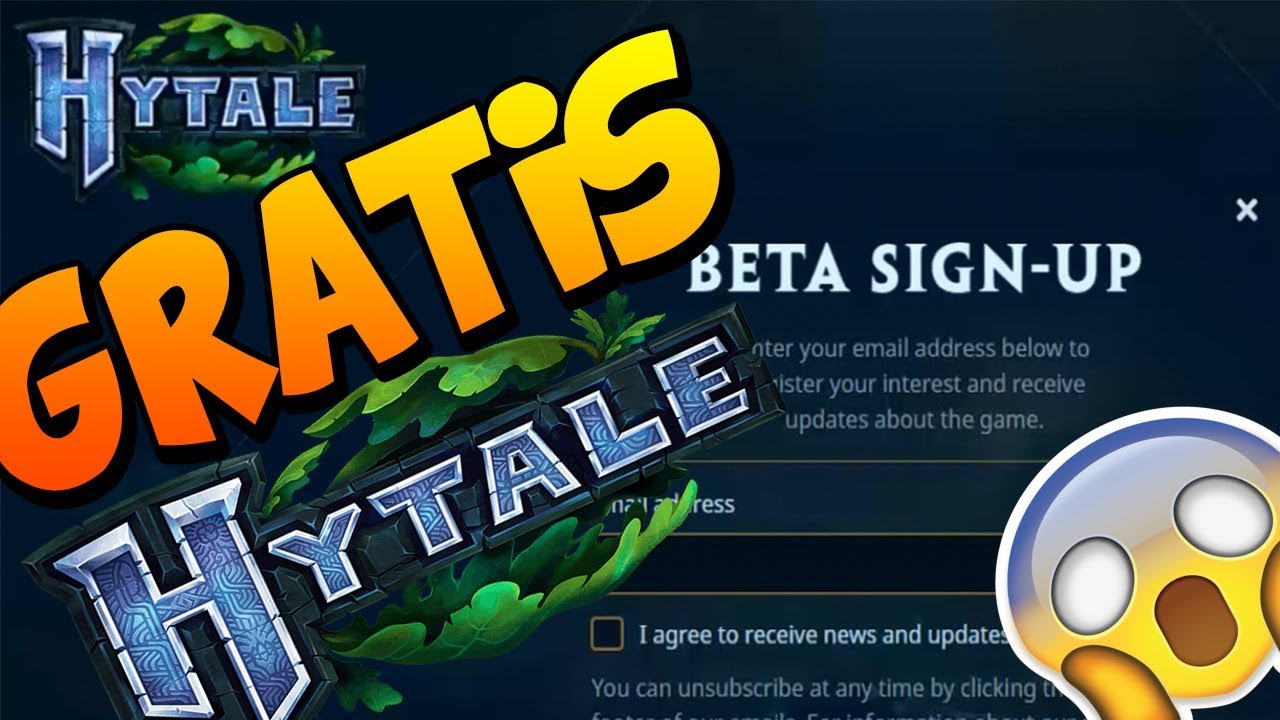 COMO registrarte en la beta de HYTALE totalmente GRATIS 😱. Tutorial en ...