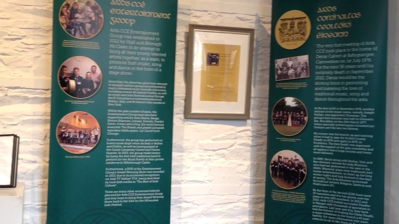 North Down Museum Ulster Fleadh Exhibition - YouTube