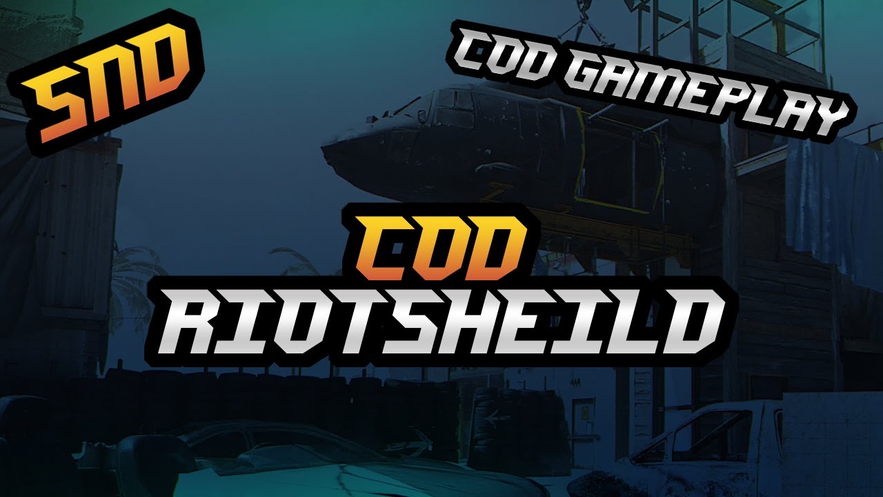 COD MW Riot Shield SND - YouTube