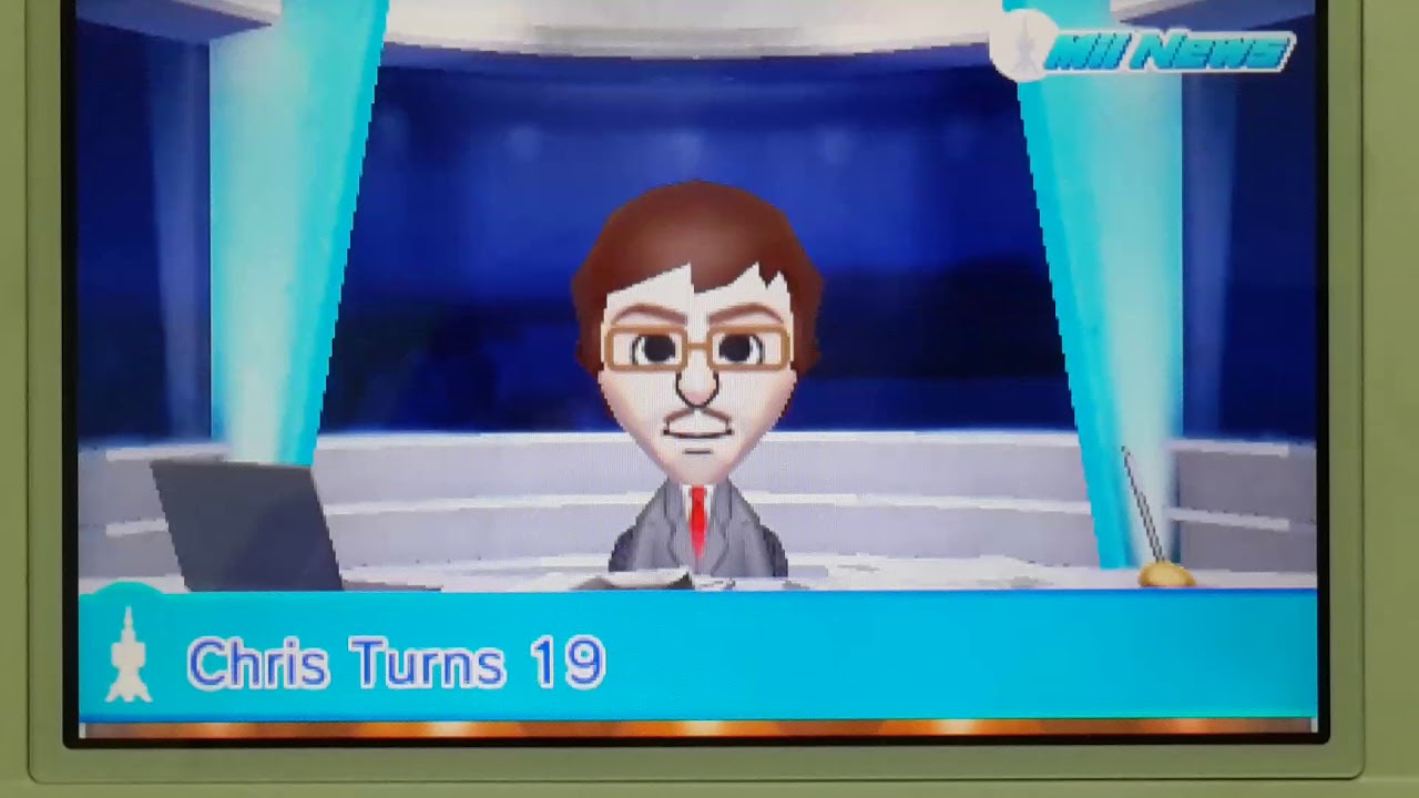 Tomodachi Life - Mii News - Chris Turns 19 - YouTube