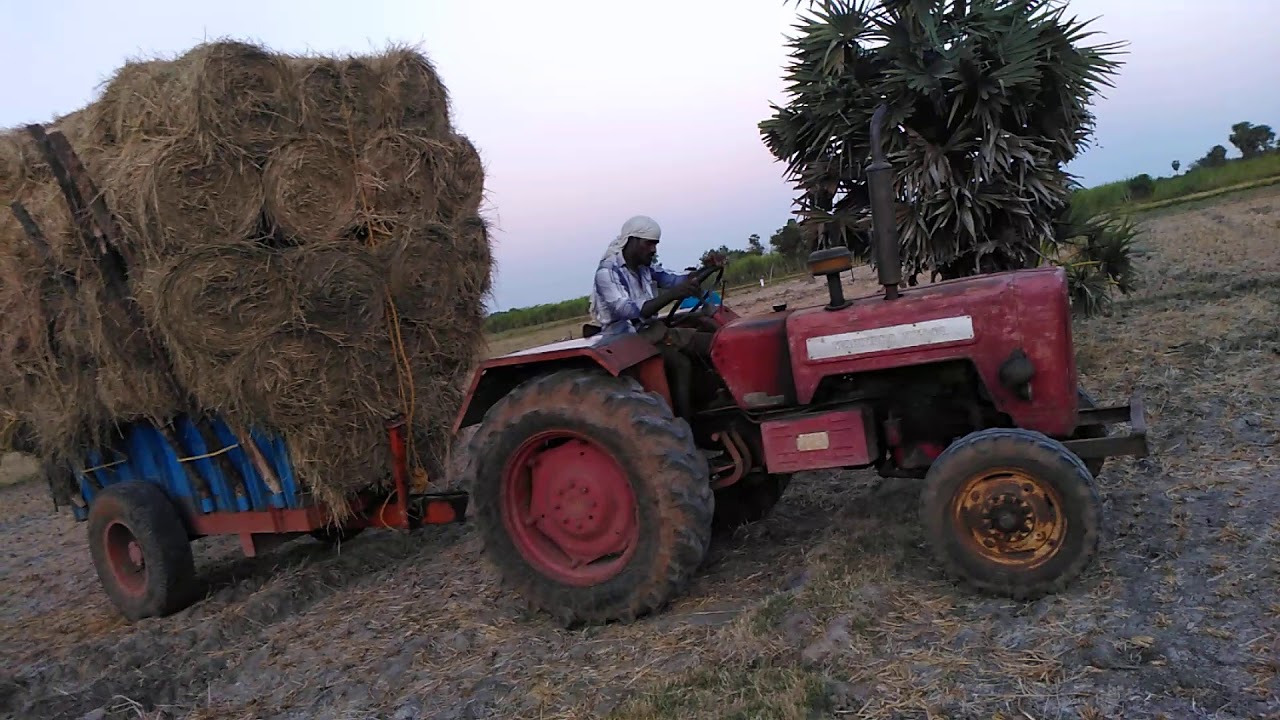 Old Mahindra tractor 575 di full load - YouTube