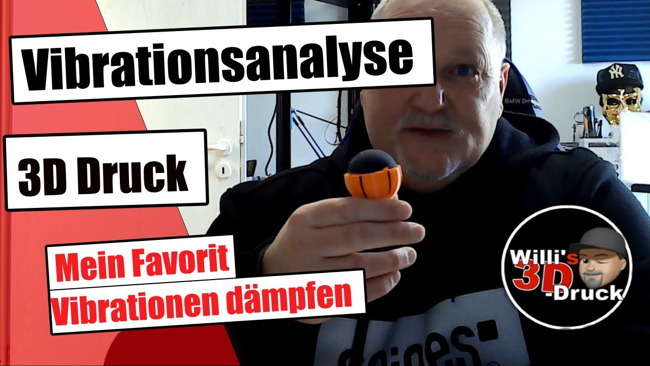 3D Drucker Analyse Vibrationsdämpfung Reduce Vibrations 3D Printer ...