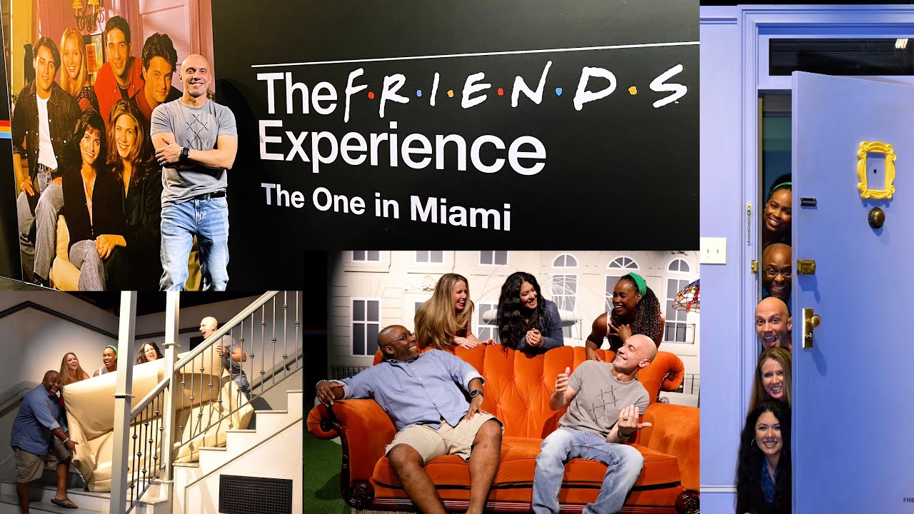 The FRIENDS EXPERIENCE | The One In Miami | How YOU Doin' | Walk ...