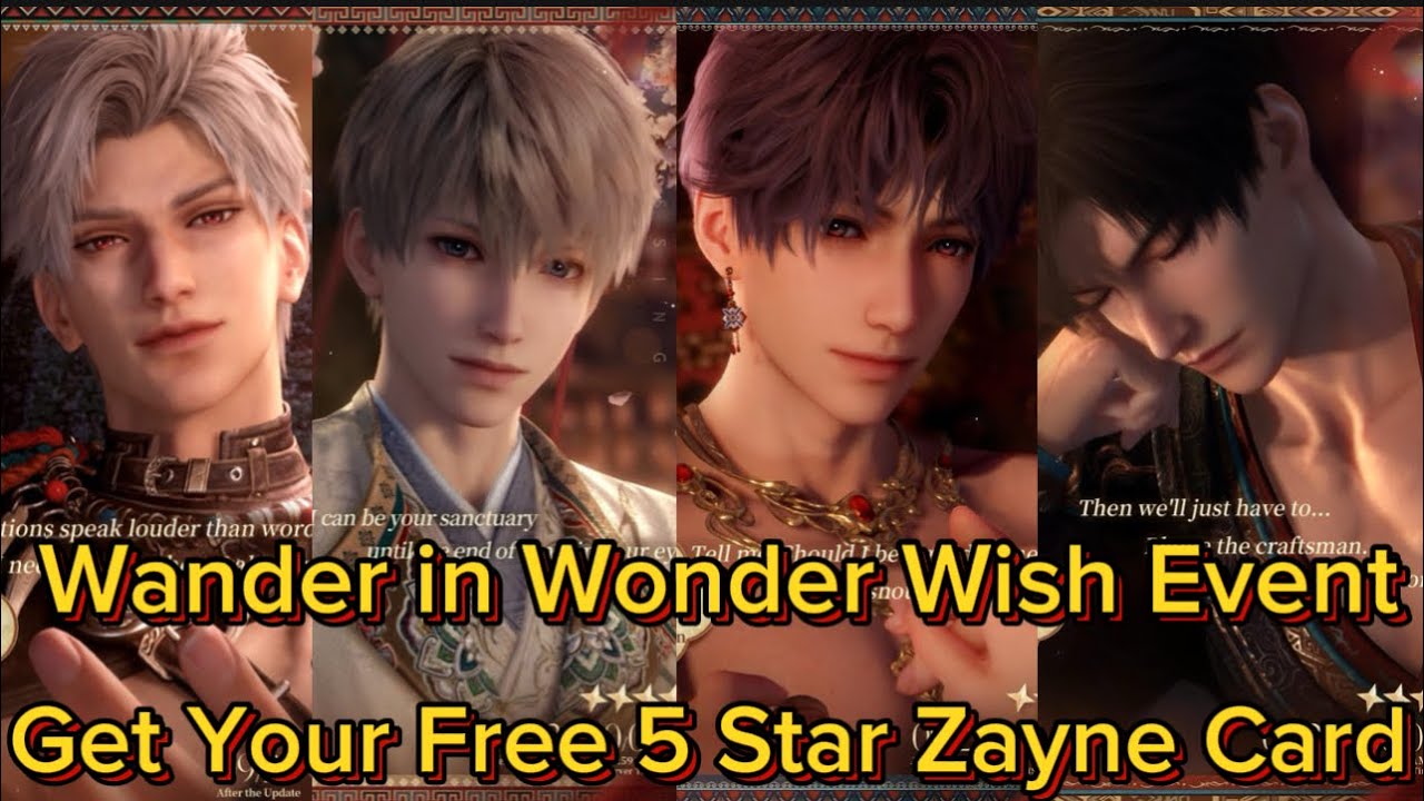 Love And Deepspace: Wander in Wonder New Wish Event and Free 5 Star ...