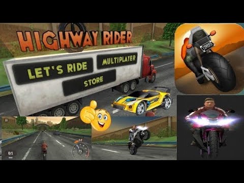 Highway Rider Motorcycle Racer Android Gameplay 2021 💥 - YouTube